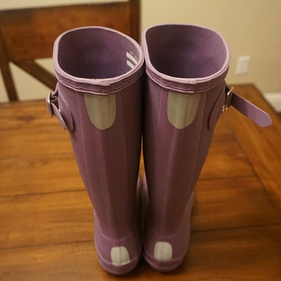 Hunter | Shoes | Rare Matte Textured Purple Hunter Boots Uk4us5 | Poshmark